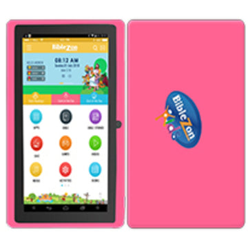 Biblezon Kids Catholic Tablet (Pink)